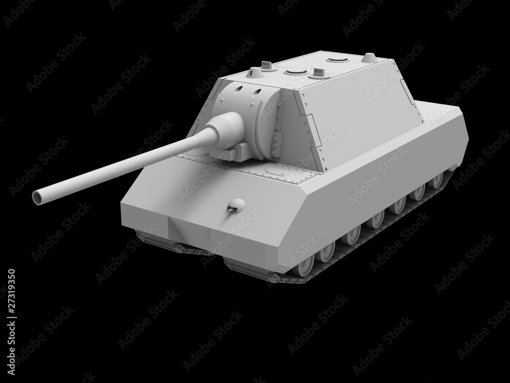 tank jagdmaus maus Stock Illustration | Adobe Stock
