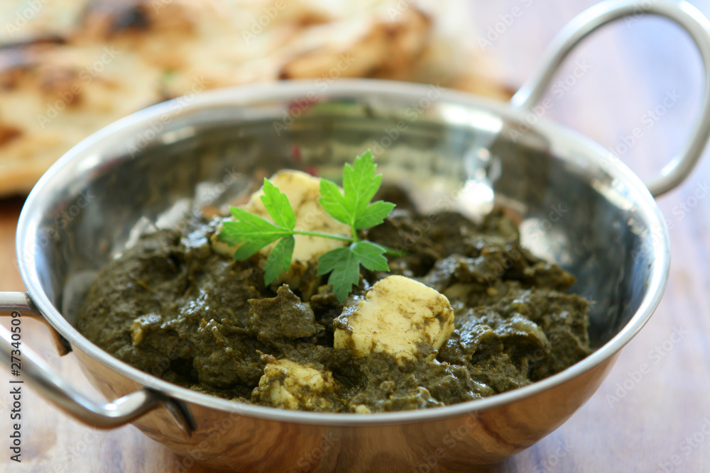 Palak Paneer Stock Photo | Adobe Stock