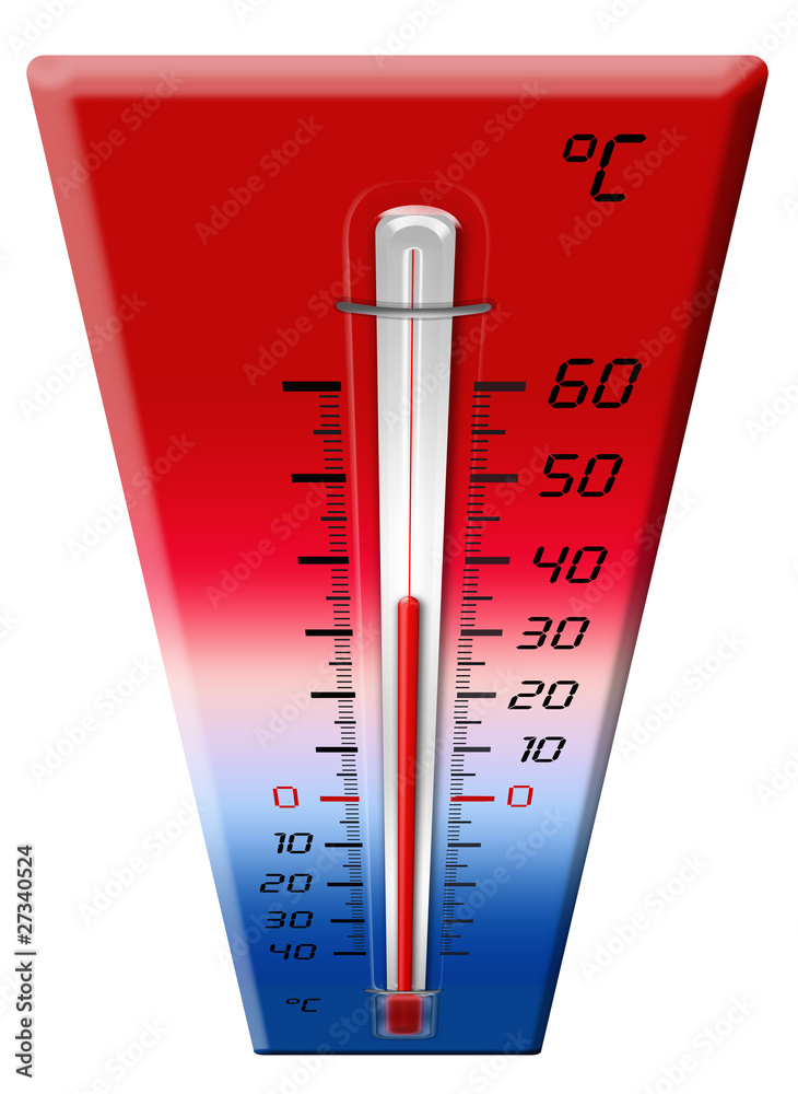 Thermometer Stock-Illustration | Adobe Stock