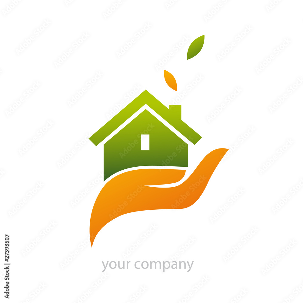 logo entreprise, logement durable Stock Vector | Adobe Stock