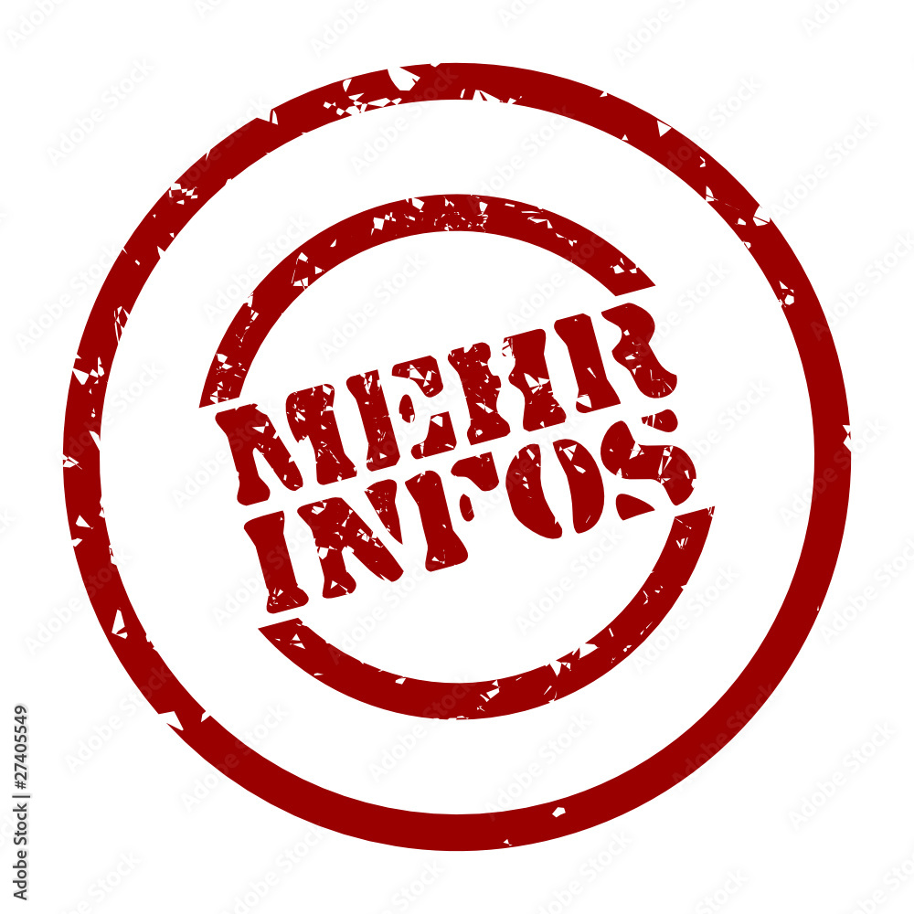 stempel mehr infos I Stock Vector | Adobe Stock