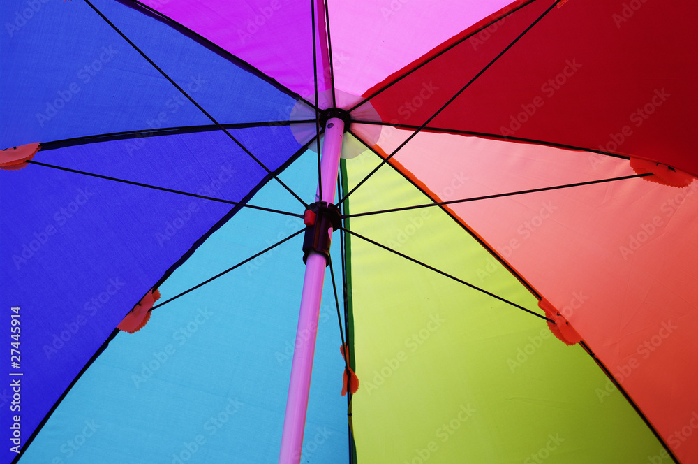 structure of umbrella Stock Photo | Adobe Stock