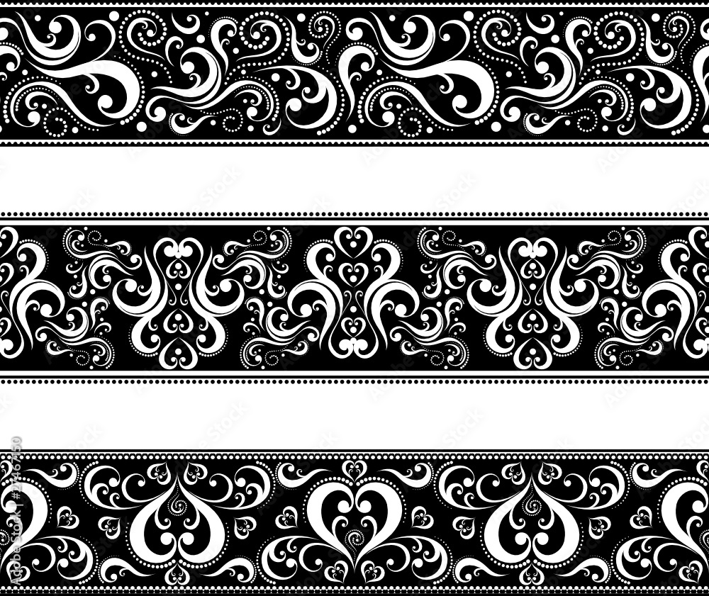 Garigoleado Cenefa Vector De Stock Adobe Stock