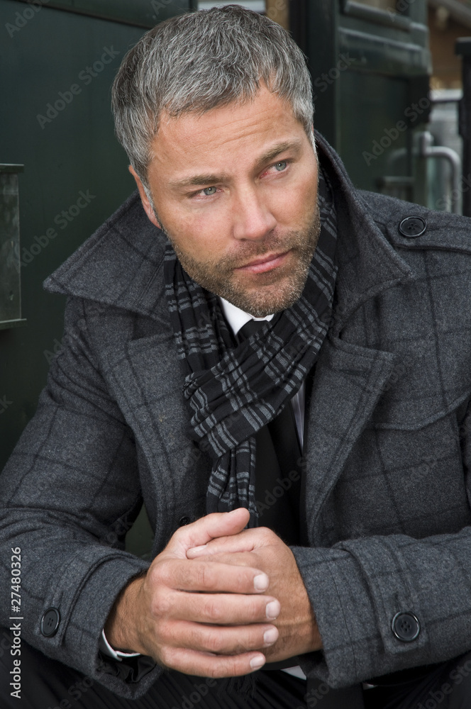 Nice man face Stock Photo | Adobe Stock