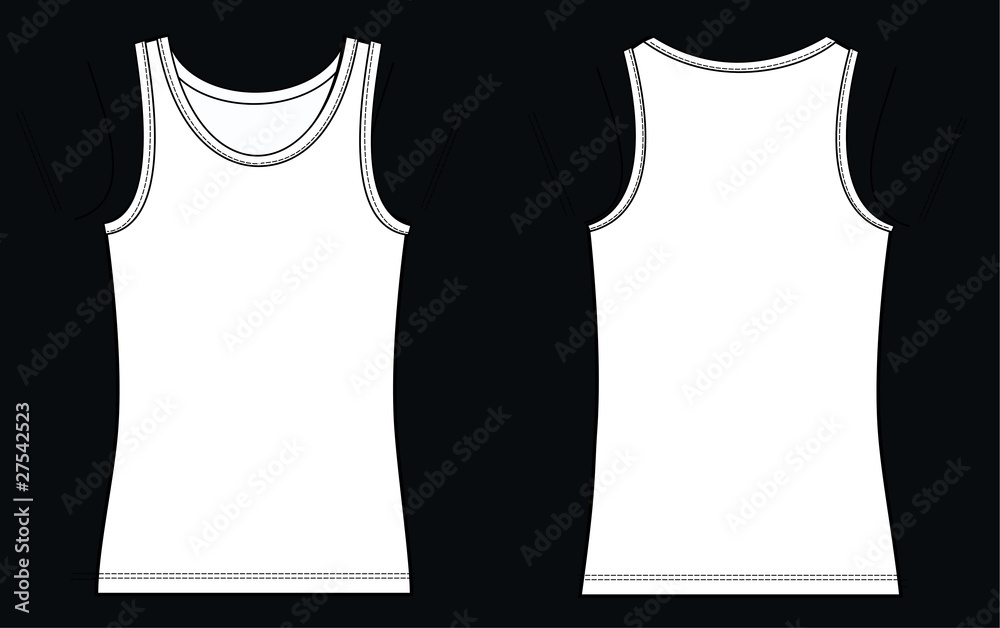 tank top Stock Vector | Adobe Stock