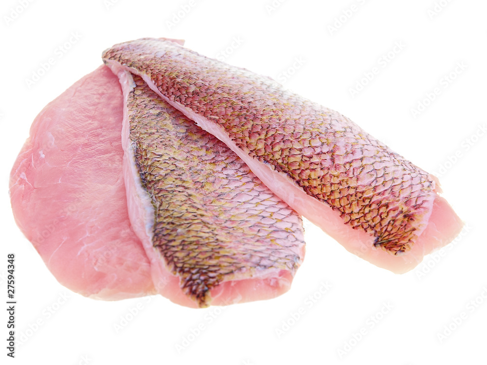 red snapper fish fillet Stock Photo | Adobe Stock
