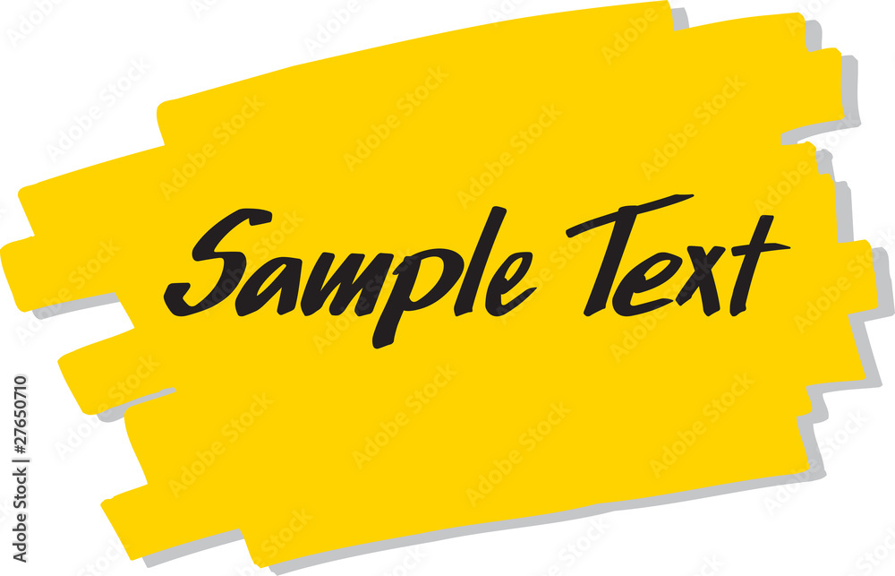sample_text_scribble Stock Vector | Adobe Stock