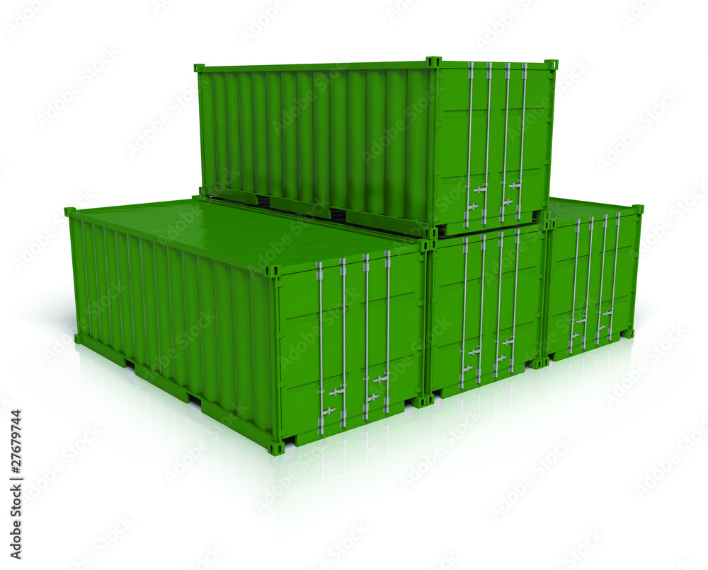 Iso Container Stock Illustration | Adobe Stock