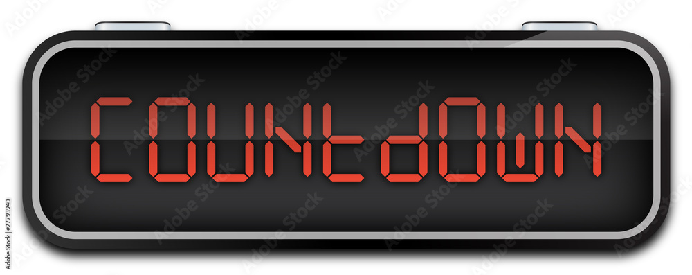 Countdown Icon Stock Illustration | Adobe Stock