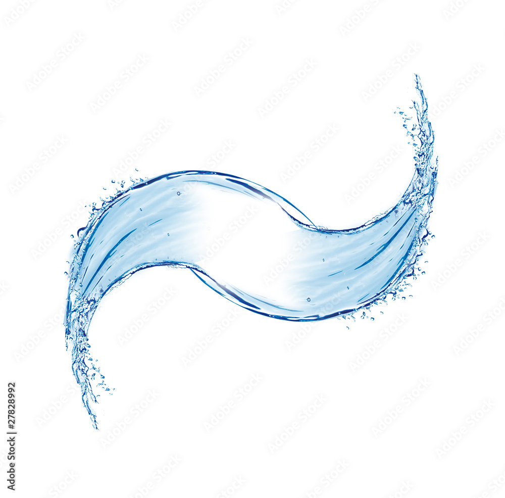 Water splash shape Stock Photo | Adobe Stock