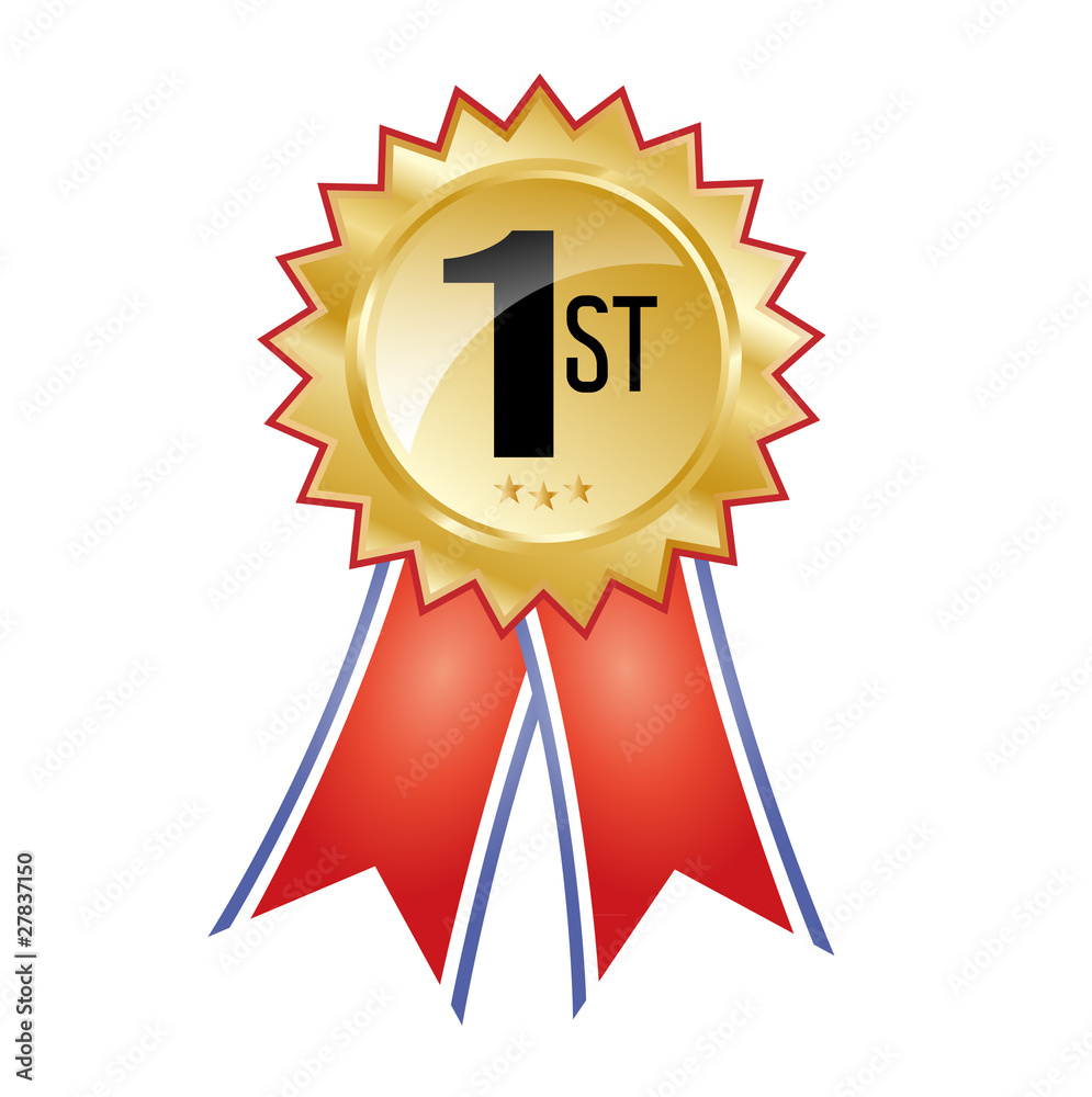 Platz 1 Stock-Vektorgrafik | Adobe Stock