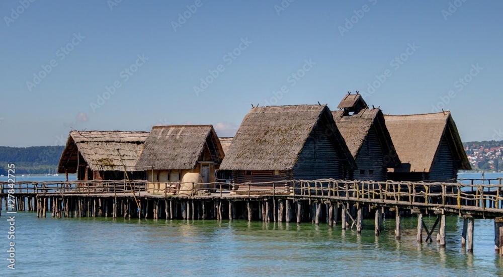 village lacustre sur le lac de constance Stock Photo | Adobe Stock