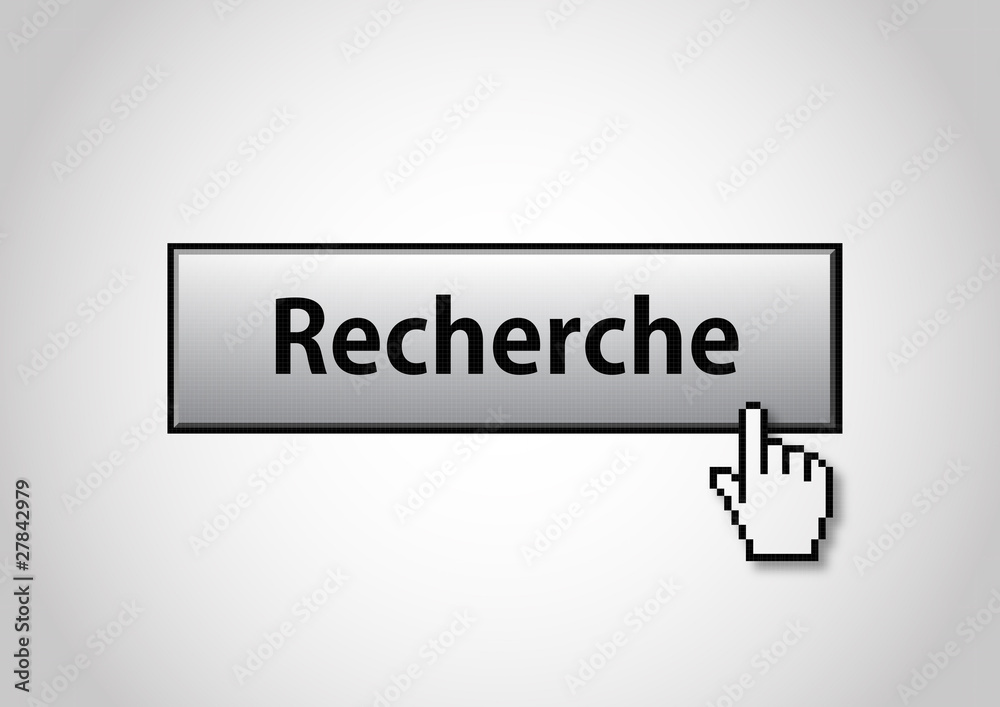 Bouton recherche Stock Vector | Adobe Stock