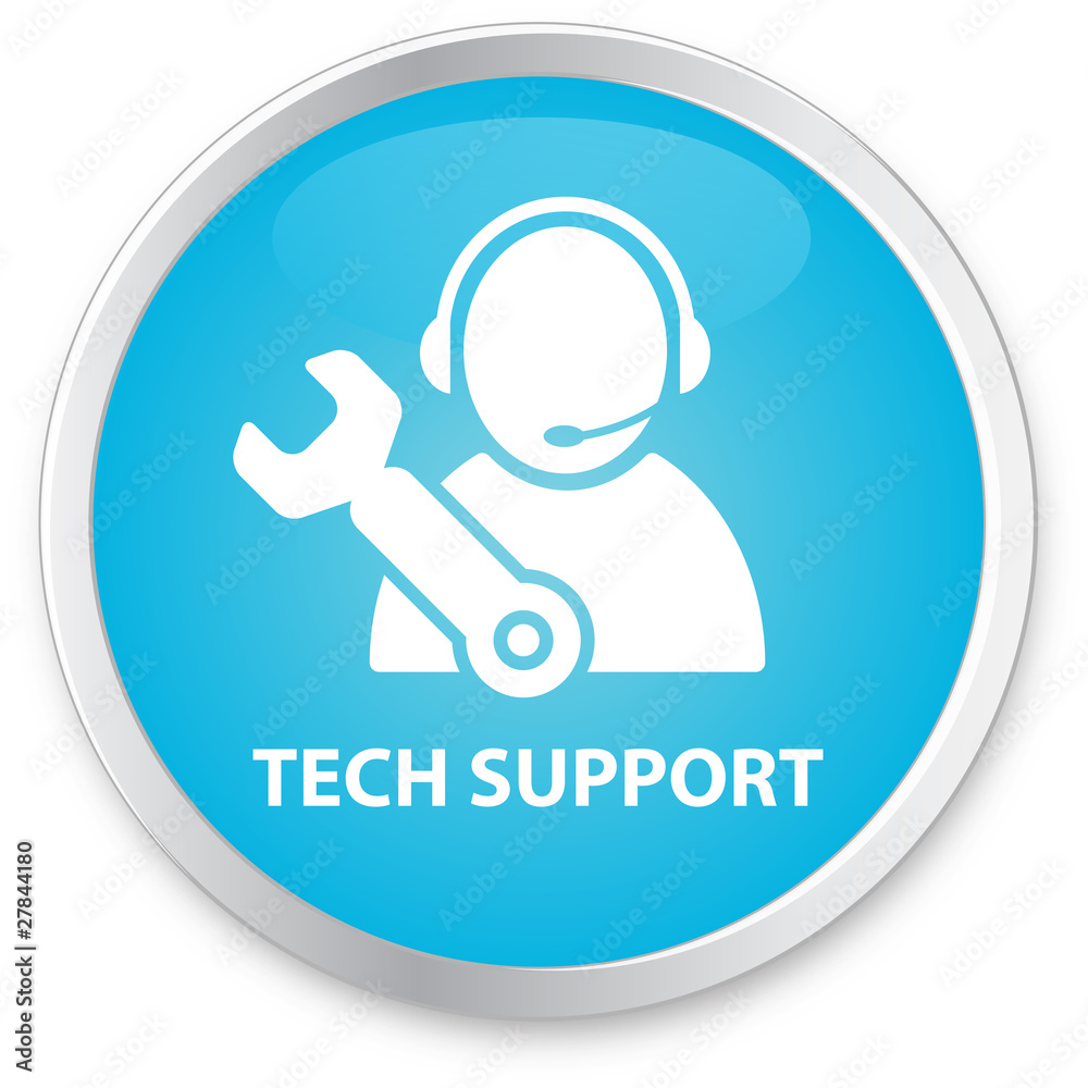 Tech Support Stock Illustration | Adobe Stock