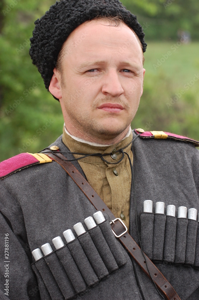 Soviet soldier of WW2. Reenacting. Kiev,Ukraine Stock Photo | Adobe Stock