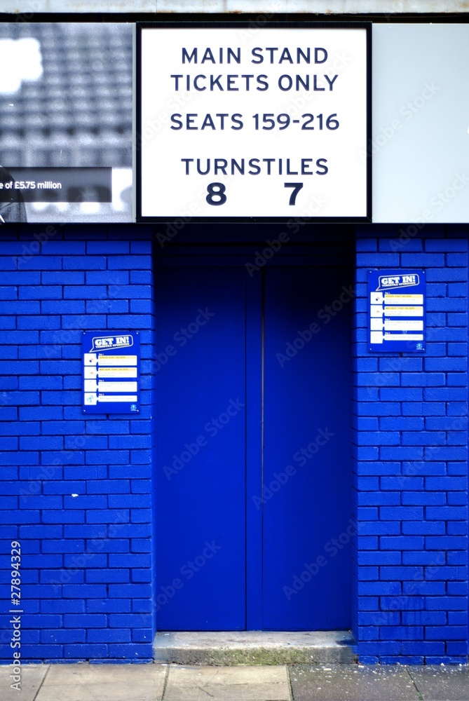 Stadium gate Stock Photo | Adobe Stock