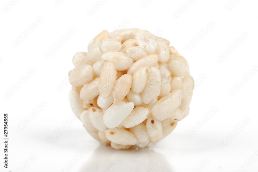 Rice cake ball Stock Photo | Adobe Stock