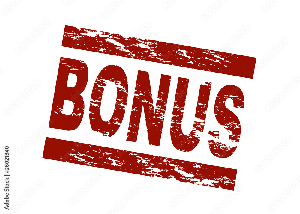 Bonus / vektor Stock-Vektorgrafik | Adobe Stock
