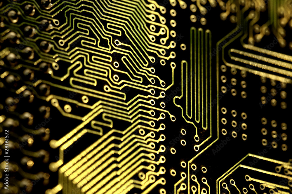 computer circuits Stock Photo | Adobe Stock