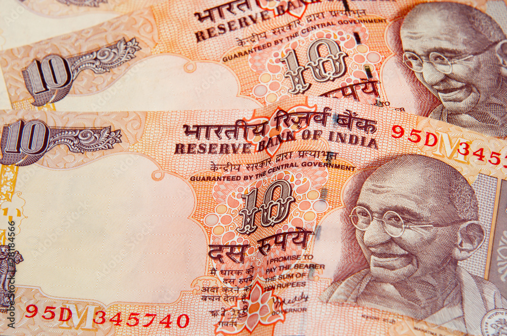 Indian Rupee Stock Photo | Adobe Stock