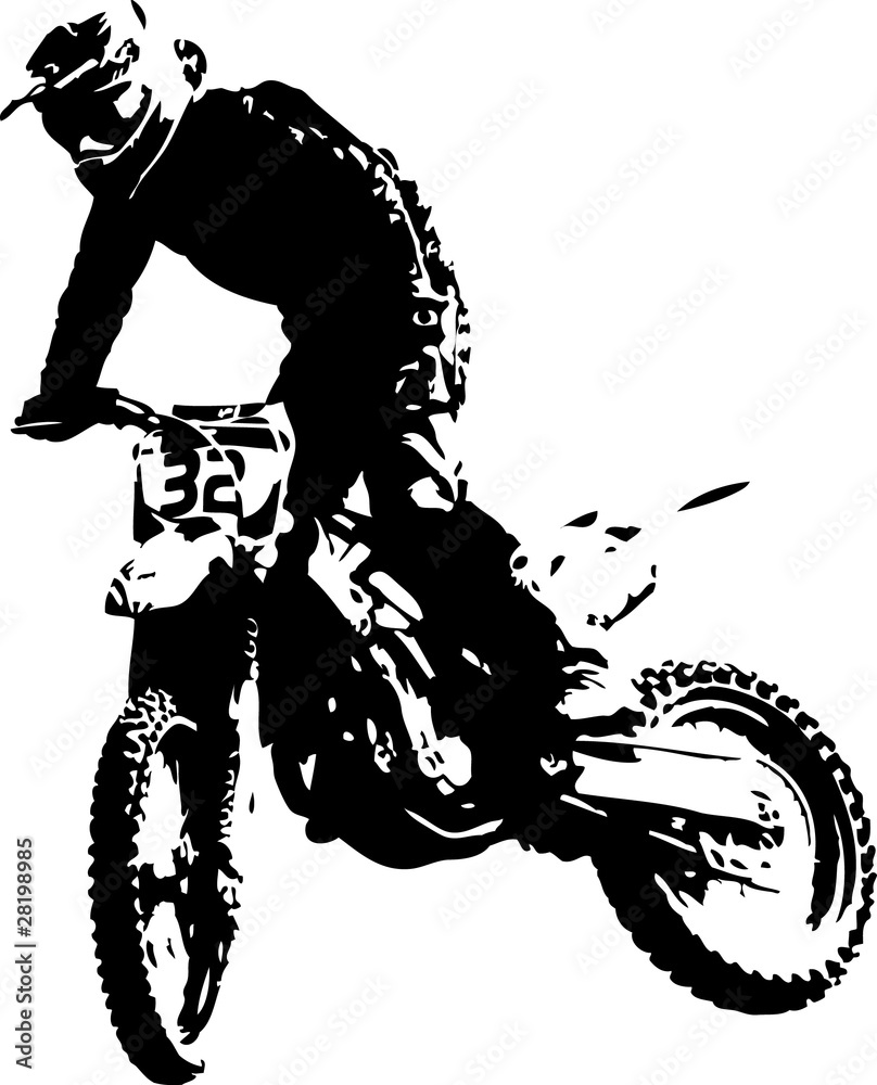 vector mx rider Stock Vector | Adobe Stock