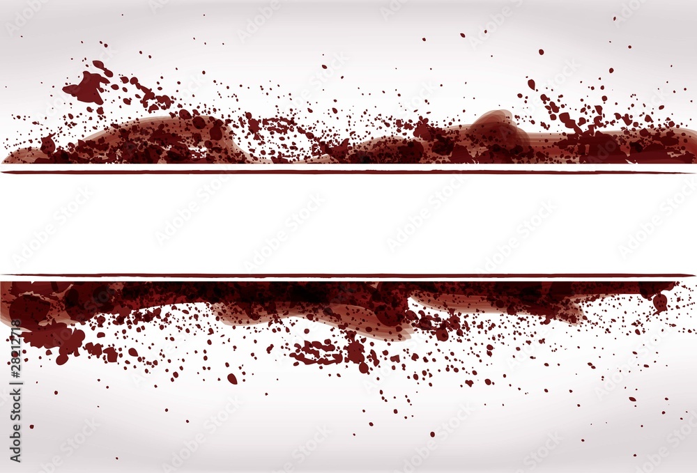 Abstract Grunge paint or blood splatter background Stock Vector | Adobe ...