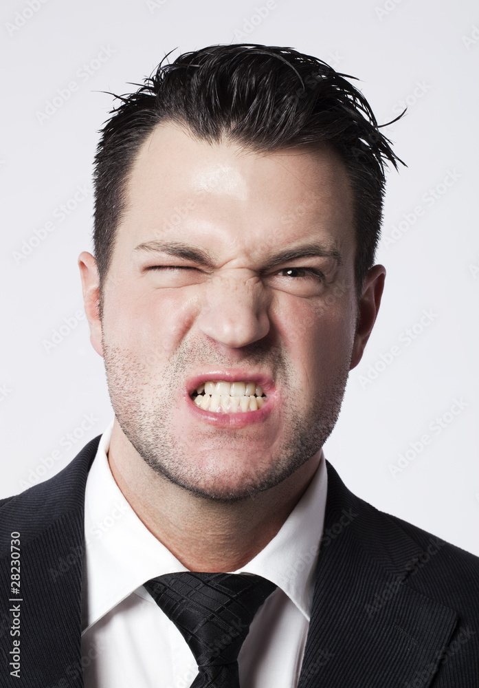 rage d'homme furieux Photos | Adobe Stock