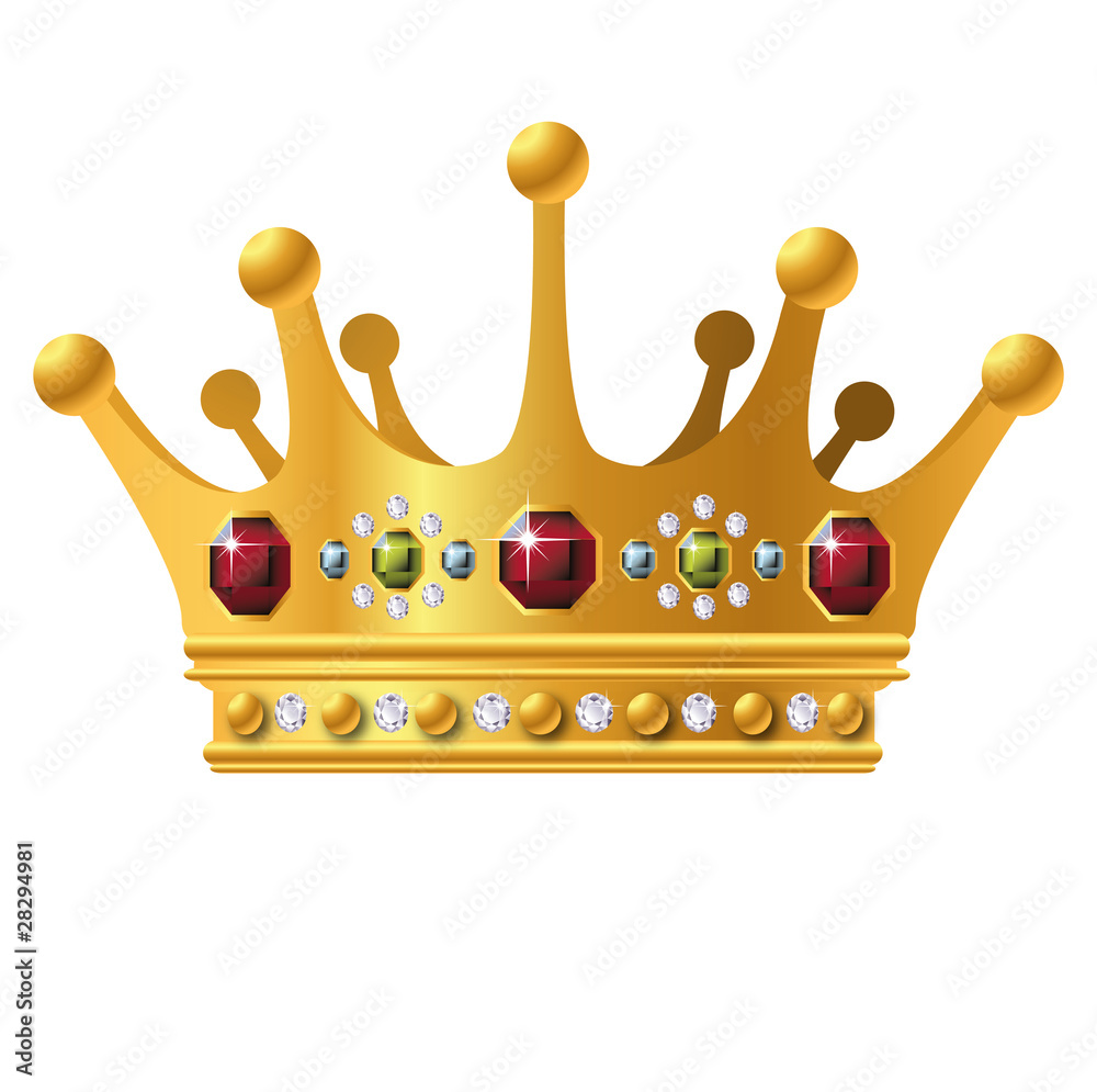 Vecteur Stock Couronne_Brillant | Adobe Stock