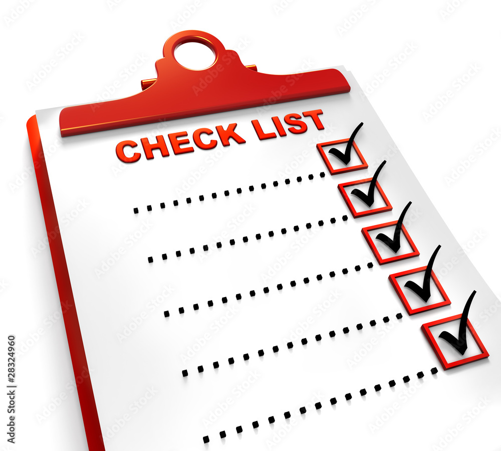 Check List ilustración de Stock | Adobe Stock