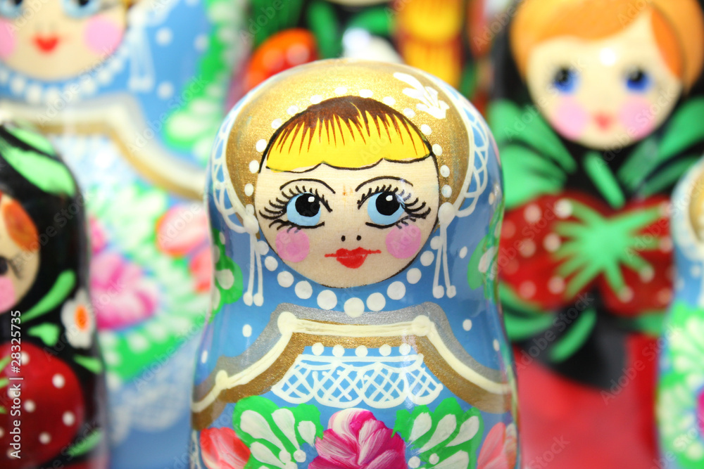 Russian Nesting Dolls Stock Photo | Adobe Stock
