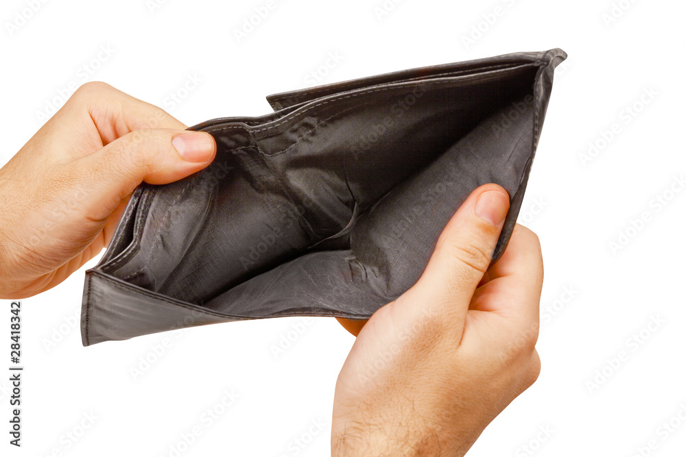 empty wallet Stock Photo | Adobe Stock