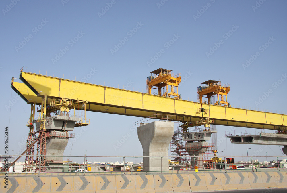 Launching Girder also called as Launching Gantry Stock Photo | Adobe Stock