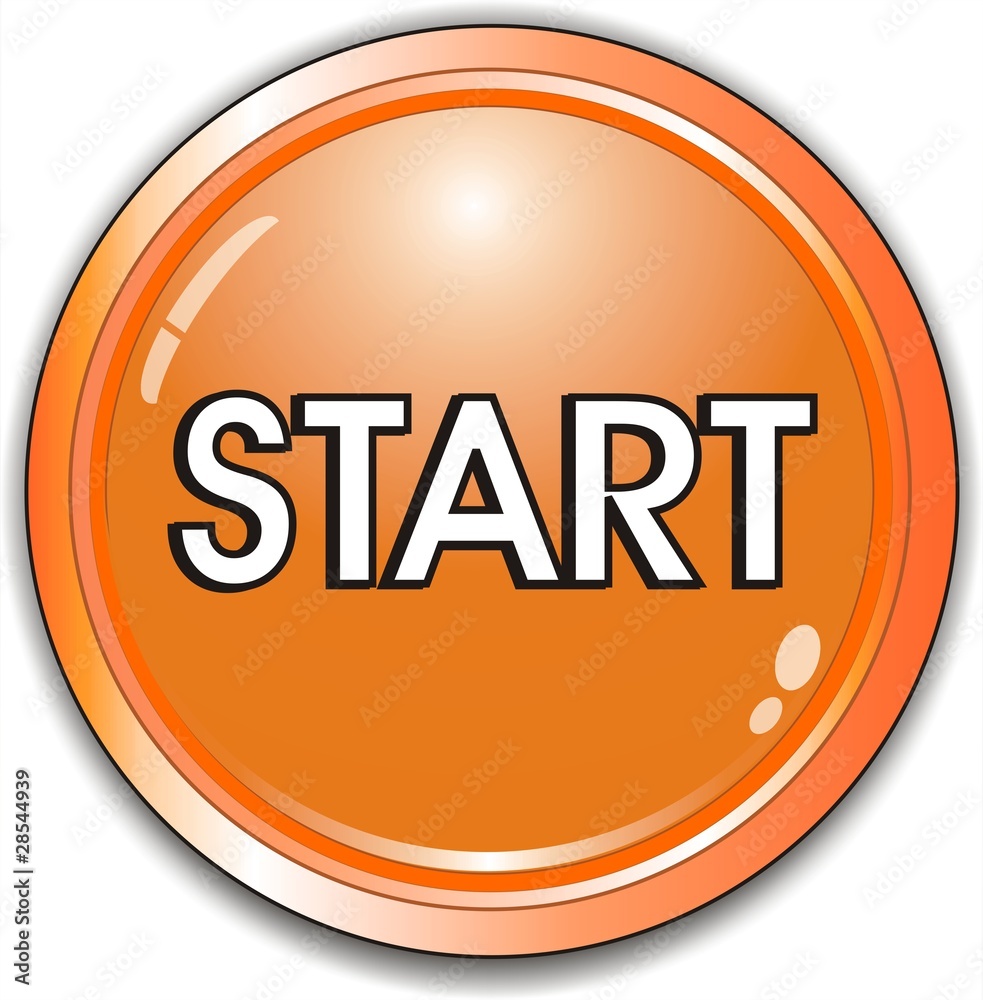 Vecteur Stock bouton start | Adobe Stock