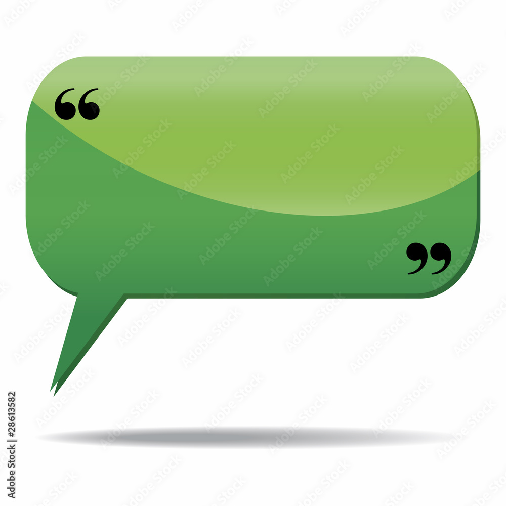 Speech bubble Stock Vector | Adobe Stock