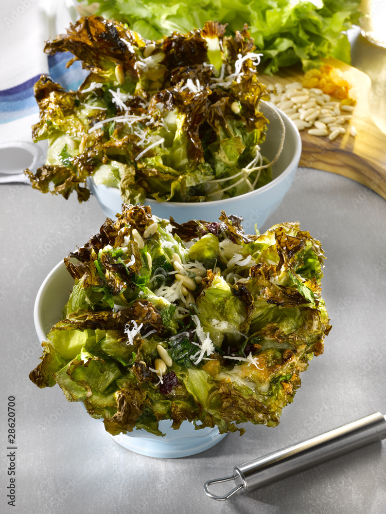 scarole farcie - scarola ripiena - stuffed escarole Stock Photo | Adobe ...