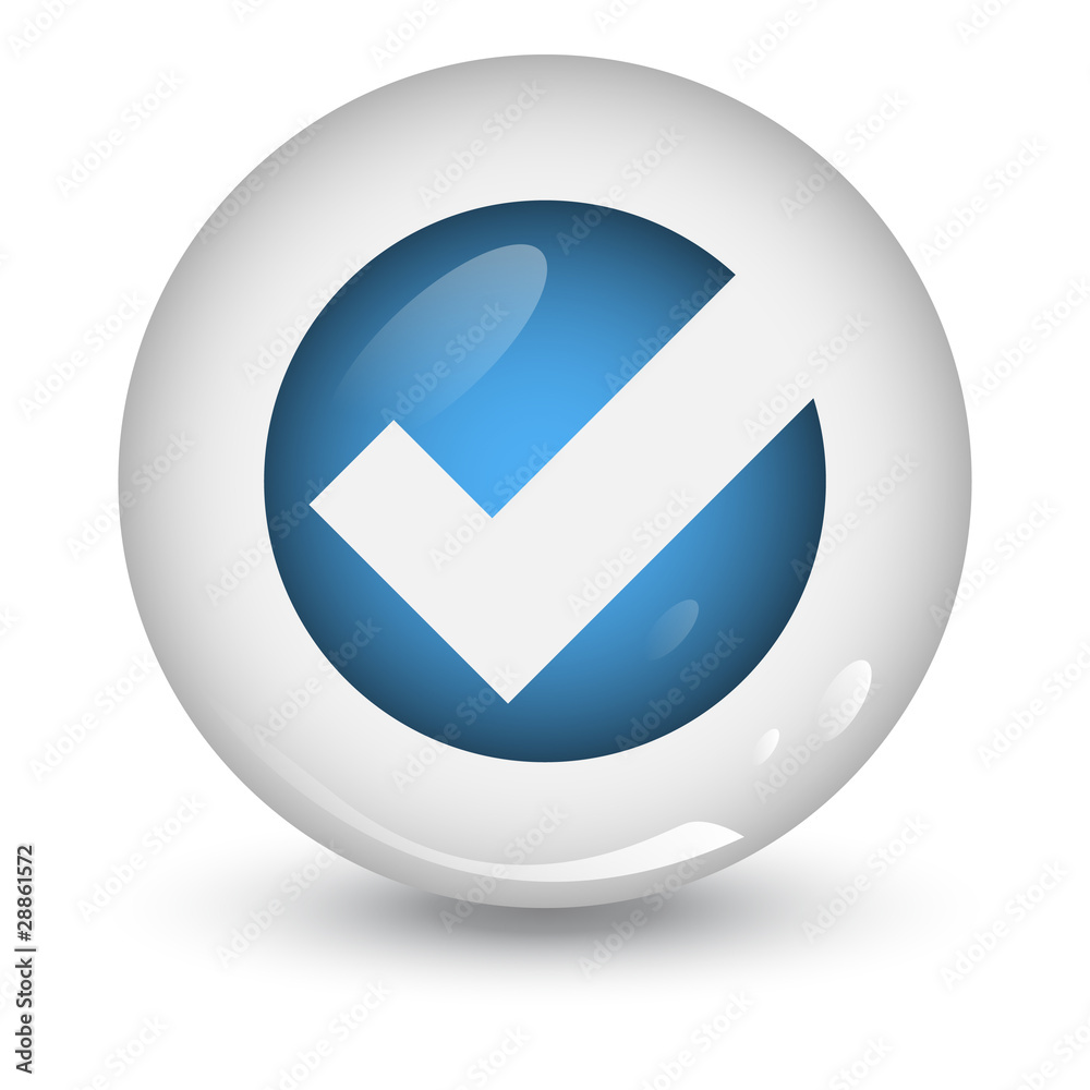 Symbole vectoriel coche validation 07 Stock Vector | Adobe Stock