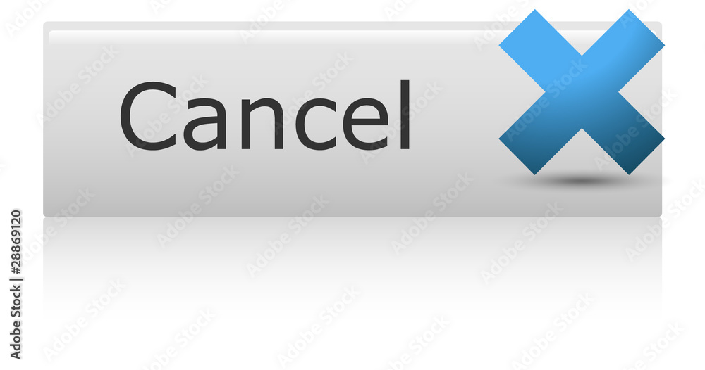 Symbole vectoriel croix annulation 26 Stock Vector | Adobe Stock