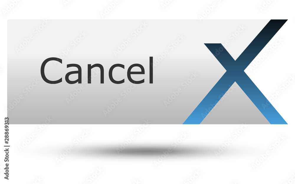 Symbole vectoriel croix annulation 28 Stock Vector | Adobe Stock