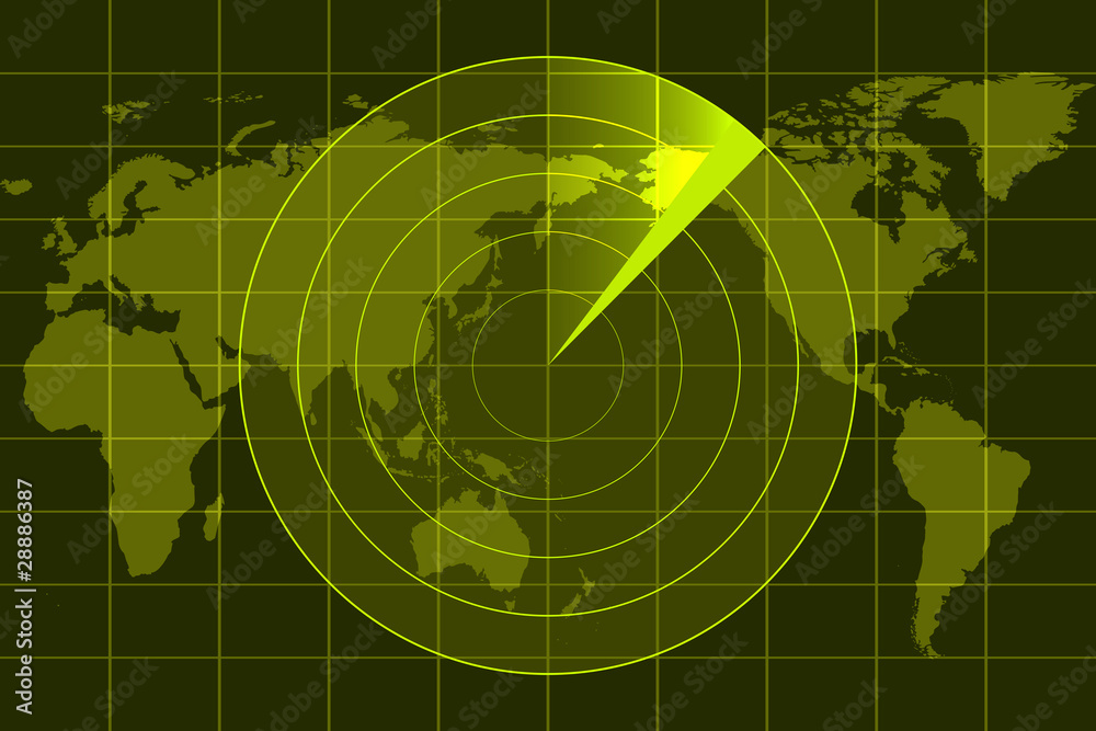 radar Stock Vector | Adobe Stock