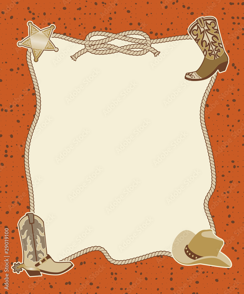 Old West Wall Paper Borders
