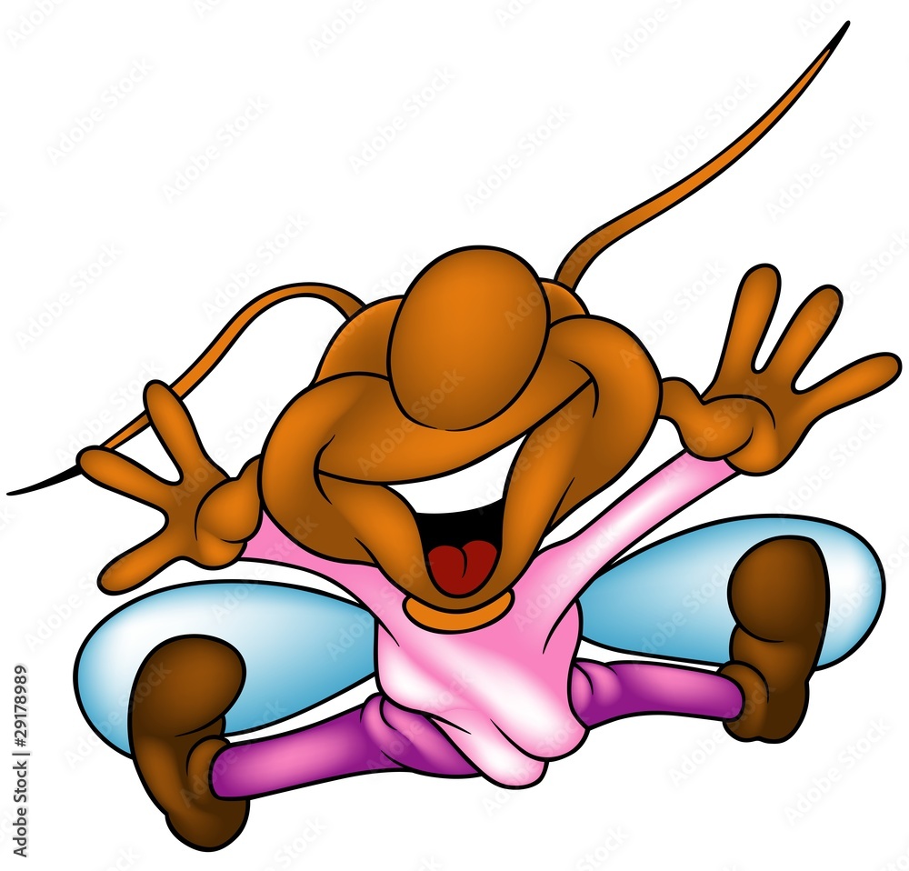 Laughing Bug - Colored Cartoon Illustration Stock Illustration | Adobe ...