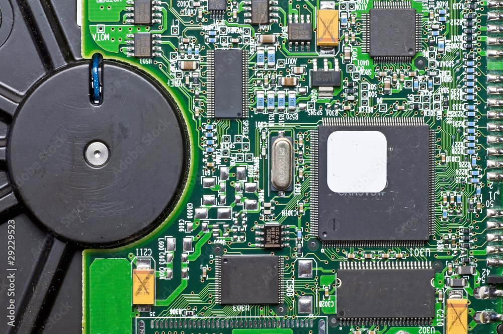 Computer Festplatte Stock-Foto | Adobe Stock