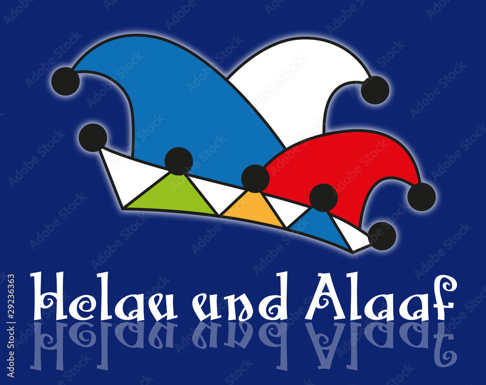 Helau und Alaaf Stock-Illustration | Adobe Stock