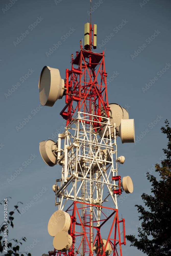 Communication Tower Stock Photo | Adobe Stock
