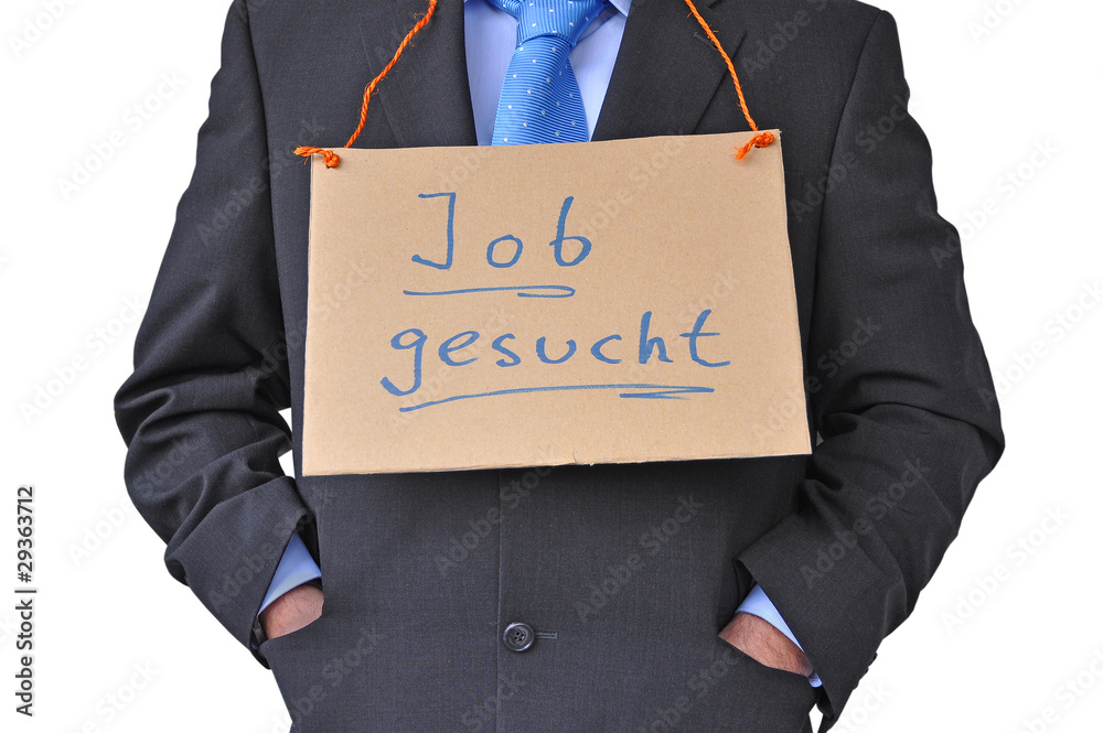 Job gesucht #110123-014 Stock-Foto | Adobe Stock