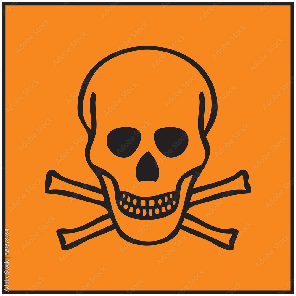 Sehr giftig Stock-Vektorgrafik | Adobe Stock