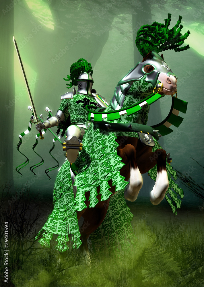 Green Knight Art