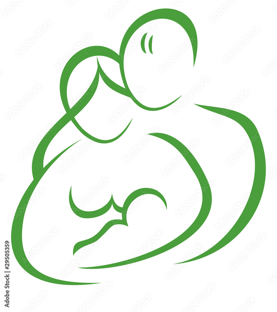 family hug icon Stock Vector | Adobe Stock