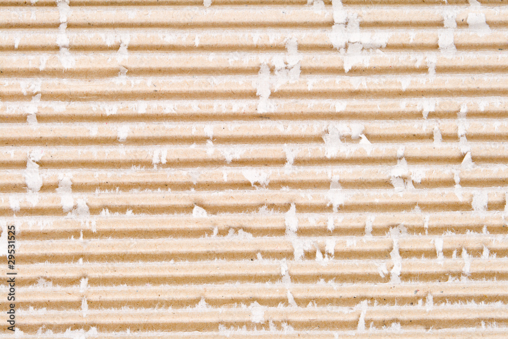 Full Frame Corrugated Cardboard Groove Ridge Lines Stock Photo | Adobe ...