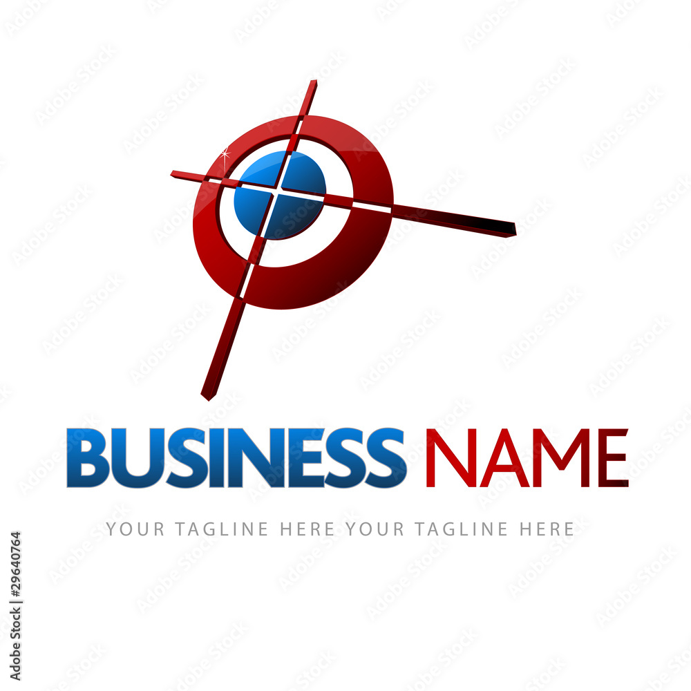 logo target Stock Vector | Adobe Stock